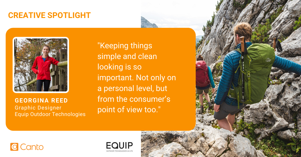 Interview with Georgina Reed at Equip Outdoor Technologies | Canto