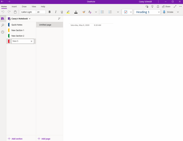 How to use Microsoft OneNote – a simple guide | Canto
