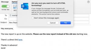 HTML vs text email – Which to use and why | Canto